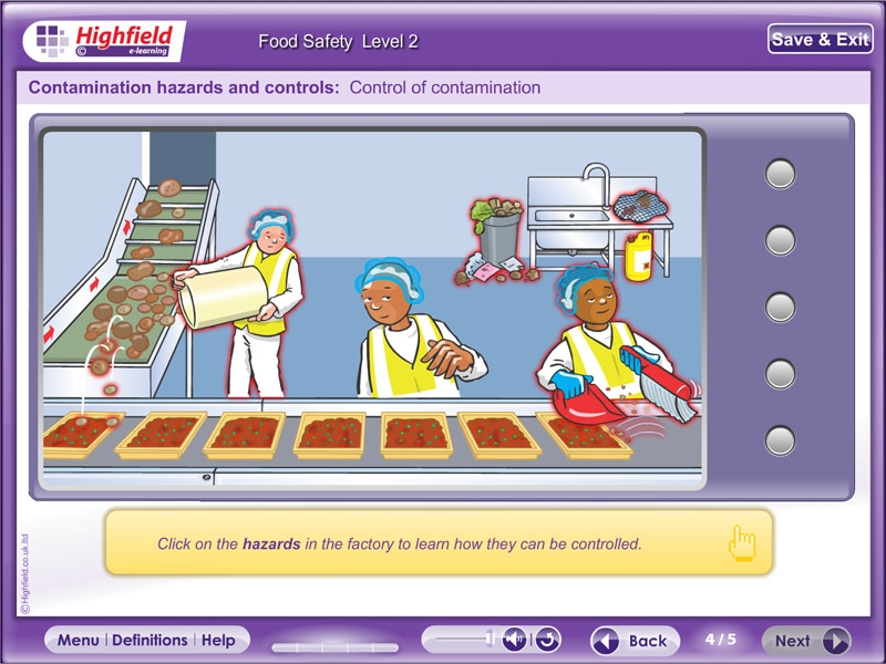 Food Safety in Manufacturing Level 2 - Highfield Online Training