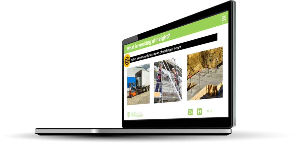 Introduction to Working at Height - Highfield Online Training