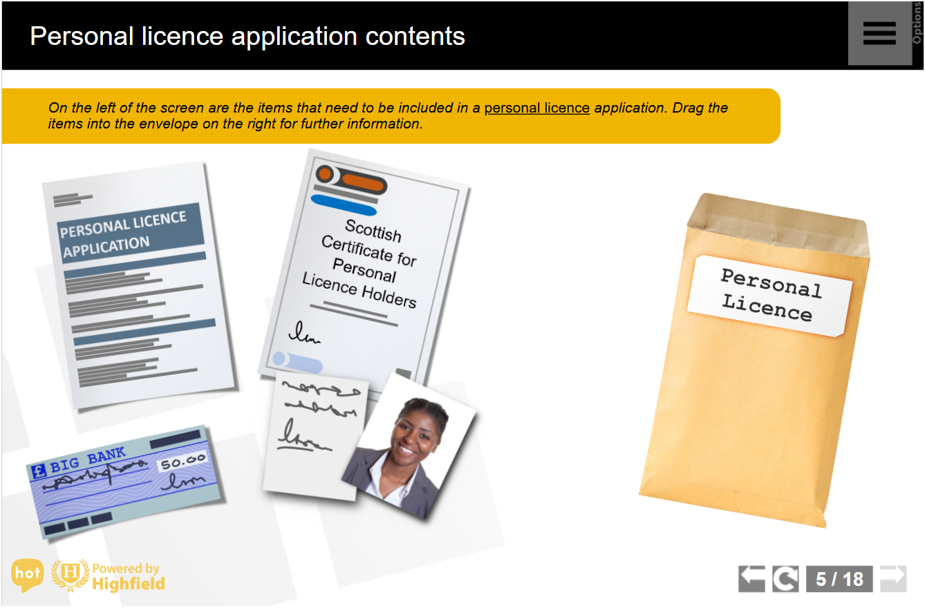 Scottish Personal Licence Holders (Level 6) - Highfield Online Training