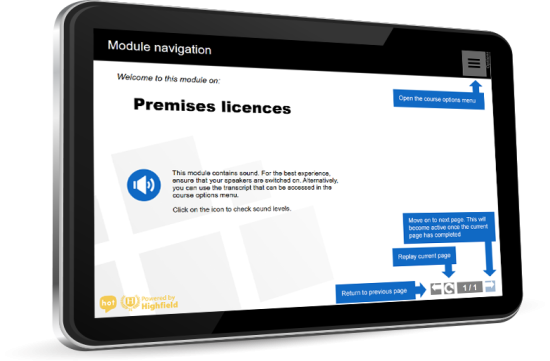 Scottish Personal Licence Holders (Level 6) - Highfield Online Training